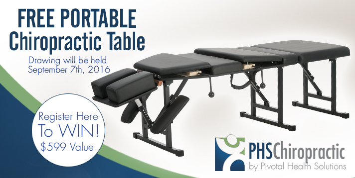 Chiropractic tables and accessories - PHS Chiropractic